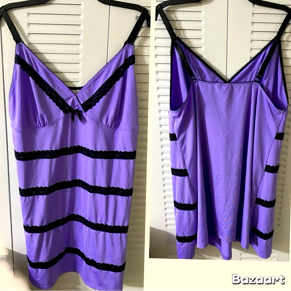 Avenue | Intimates & Sleepwear | Nwot Avenue Body Chemise Lingerie Lace ...
